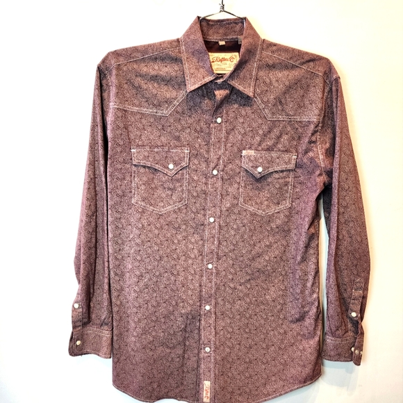 Rafter C | Shirts | Rafter C Cowboy Western Stretch Mens Long Sleeve ...